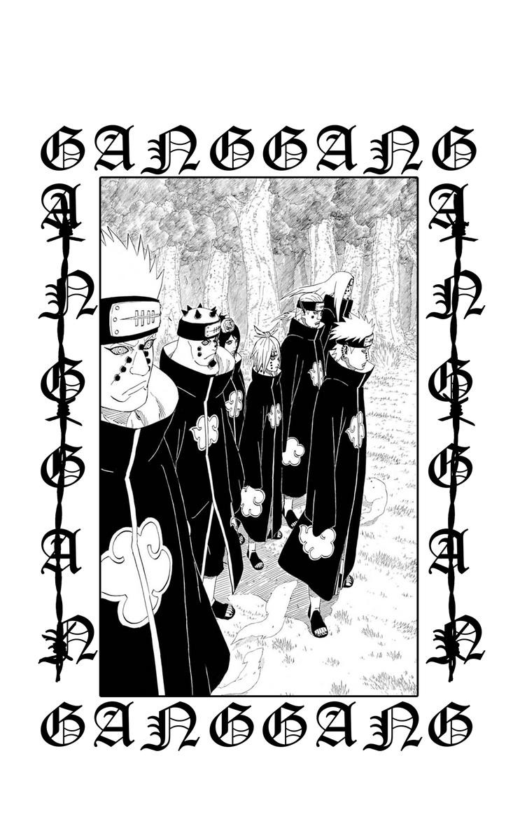 Akatsuki Gang Gang Gang Gang Unisex T-Shirt – SUPERSICK